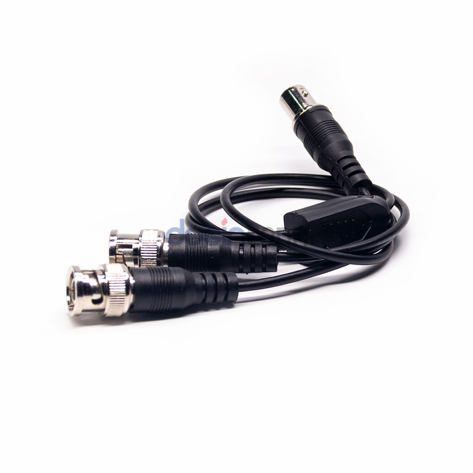 BNC Cables Video Cable Splitter Female to 2Male Straight Molding Cable ...