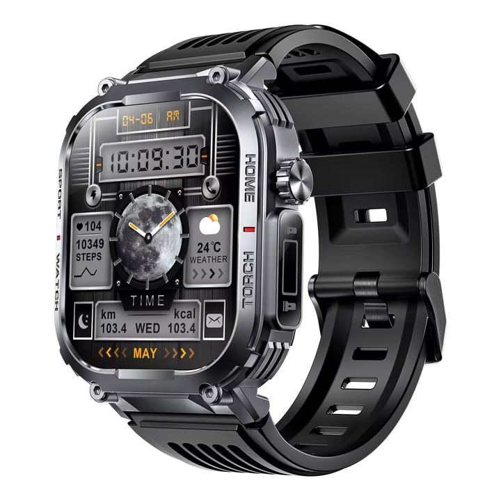 2025 Men's Smartwatch S320B with Fitness Band & GPS Function