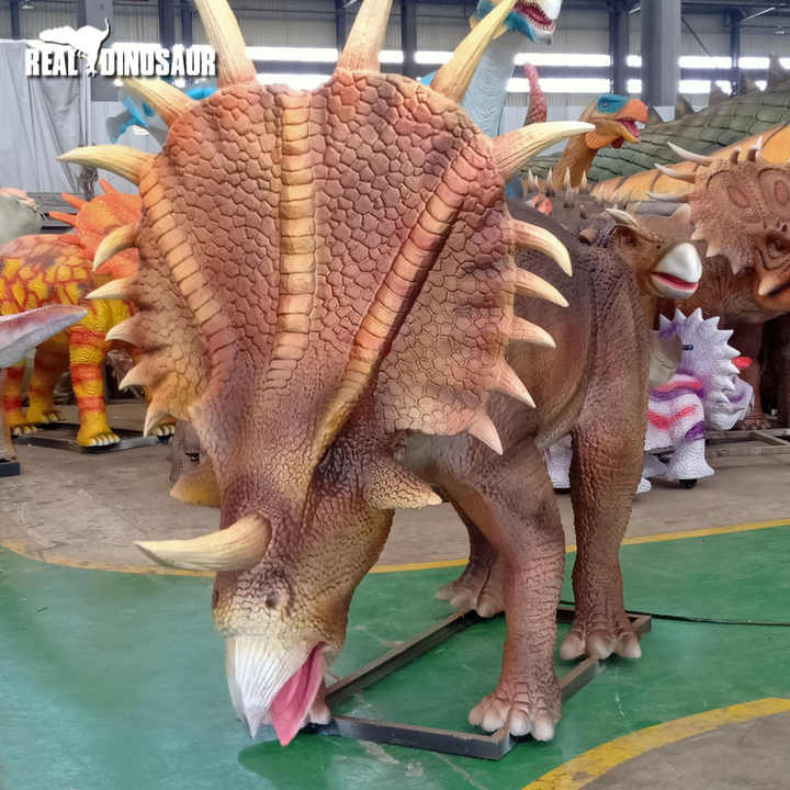 Park Product Simulation Dinosaur Model Realistic Styracosaurus