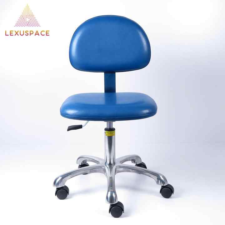 Anti-static Stainless Steel Work Chair Dust-free Adjustable Height ...