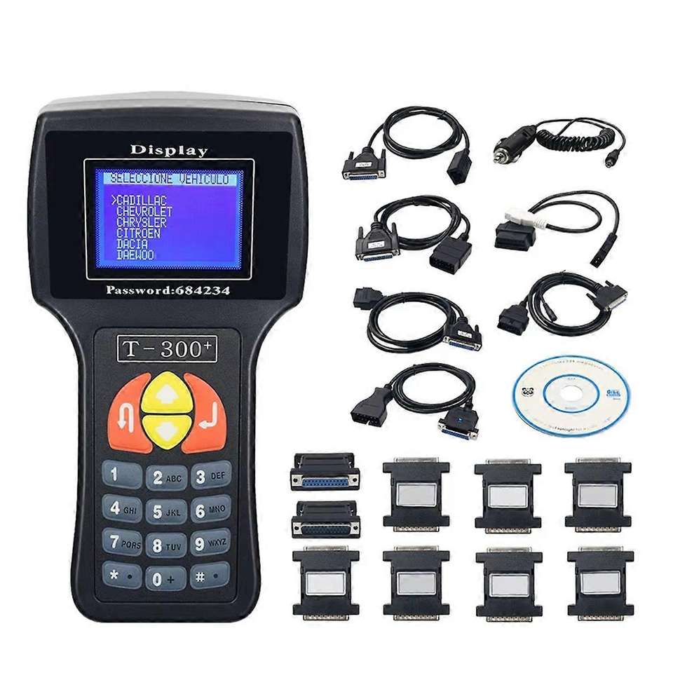 T300 Key Programmer T300 Auto V23.9 Car Key Maker T300 Code Programmer ...