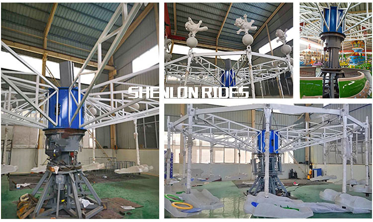 Double Swing Rides - Twister Paratrooper Ride Attractions