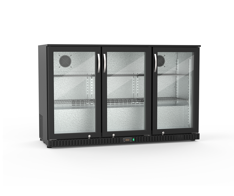 New Arrival Built-In Mini Bar Fridge 3 Door Showcase Single-Temperature ...