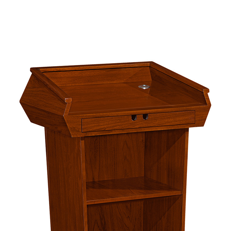 Podios de madera personalizables para eventos de iglesia y escuela