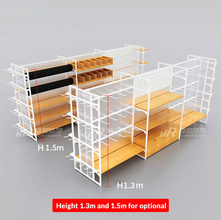 Miniso Style Supermarket Shelves Display Racks Retail Store Floor ...
