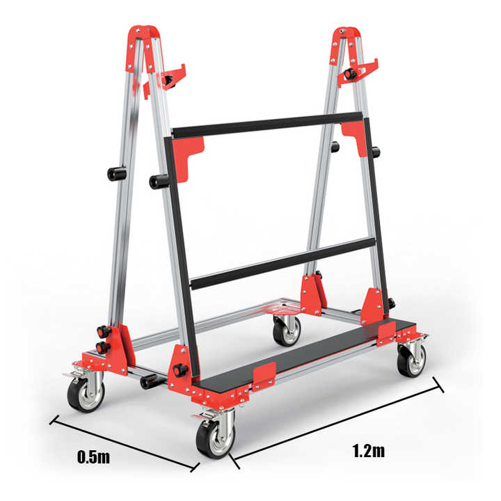 Large Format Tile Slab Transport Cart Carry Tools Ceramic Handling Lift ...