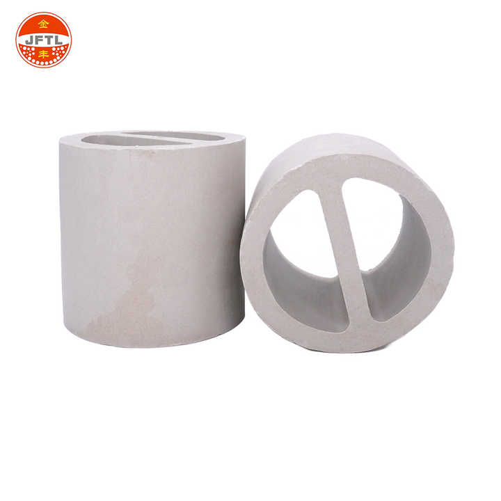 Ceramic tower packing 150mm Ceramic Filter Media Random Packing Ceramic ...