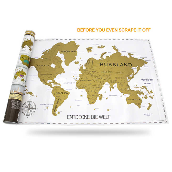 Scratch Off World Travel Map Hidden Map World Europe Hidden Map Unique ...