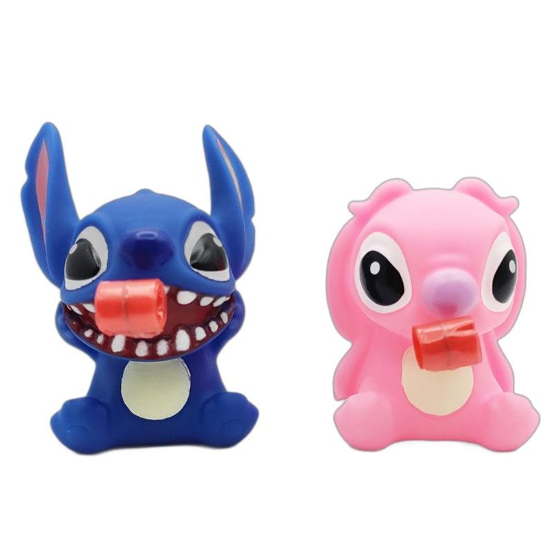 Stress-relief Vinyl Squishy Toy with Tongue-Out and Squeaky Sound ...