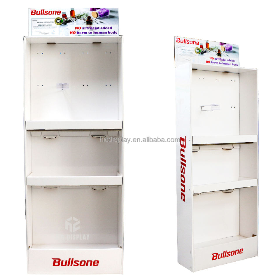 Modern Square Cardboard Display Stand Freshener Stylish Store ...