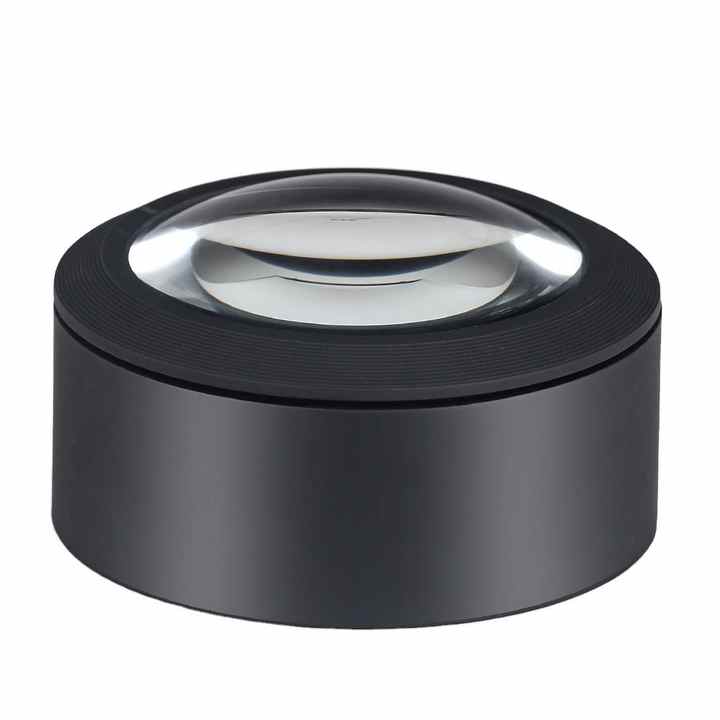 BIJIA 3X LED Lighted Dome Reading Magnifier Hands-Free Design for ...