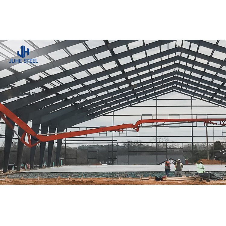 Prefabricated Steel Main Frame Structure for Industrial Use