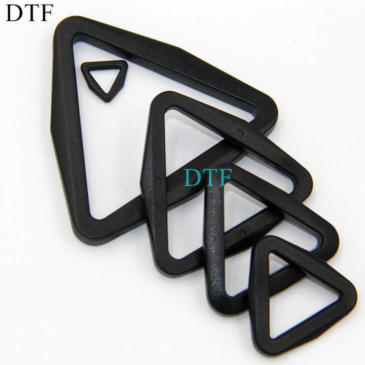 Fashion Garment Accessories Plastic Triangle Ring Buckle 25mm 1inch ...