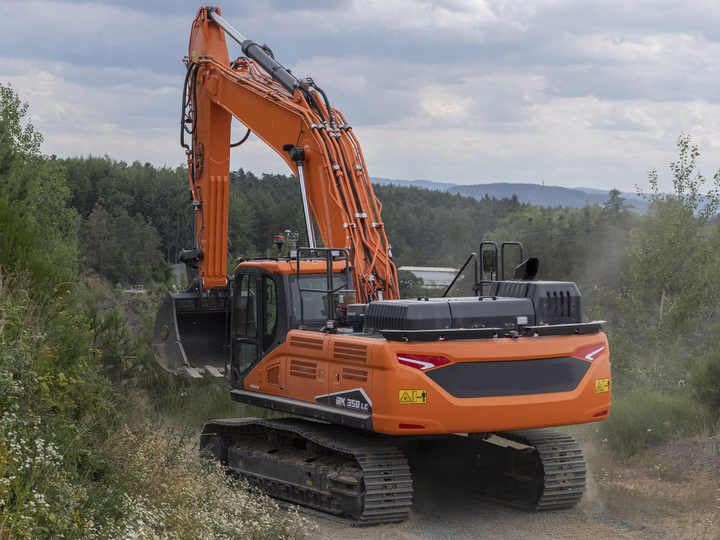 DX360LCA 36 Ton Excavator Hydraulic Large Diesel Crawler Digger ...