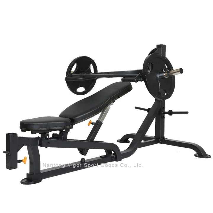 VIGFIT Adjustable Flat Incline Weight Bench for Fitness