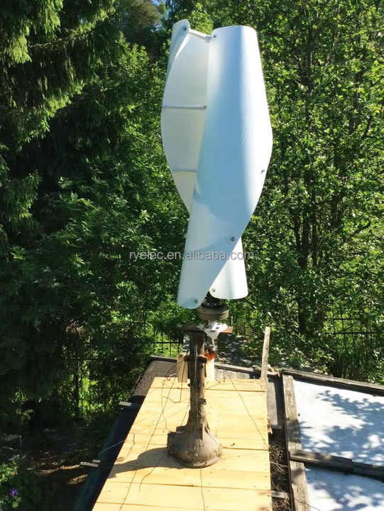 RY Small Wind Turbine Power Generation Free Energy Vertical Axis ...