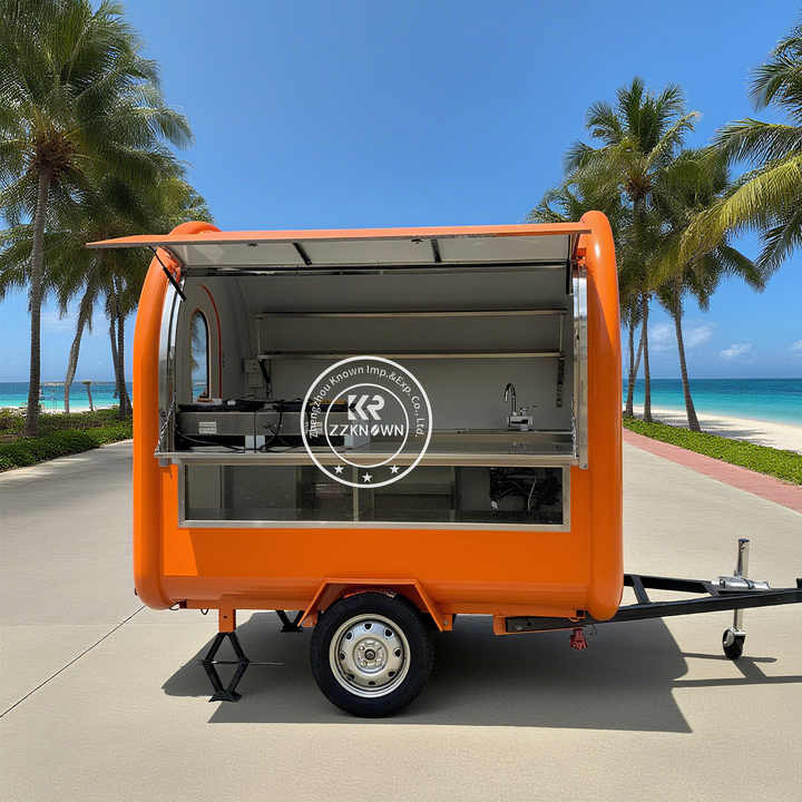 2025 Custom Concession Food Trailer With Hook And Line Mobile Food ...