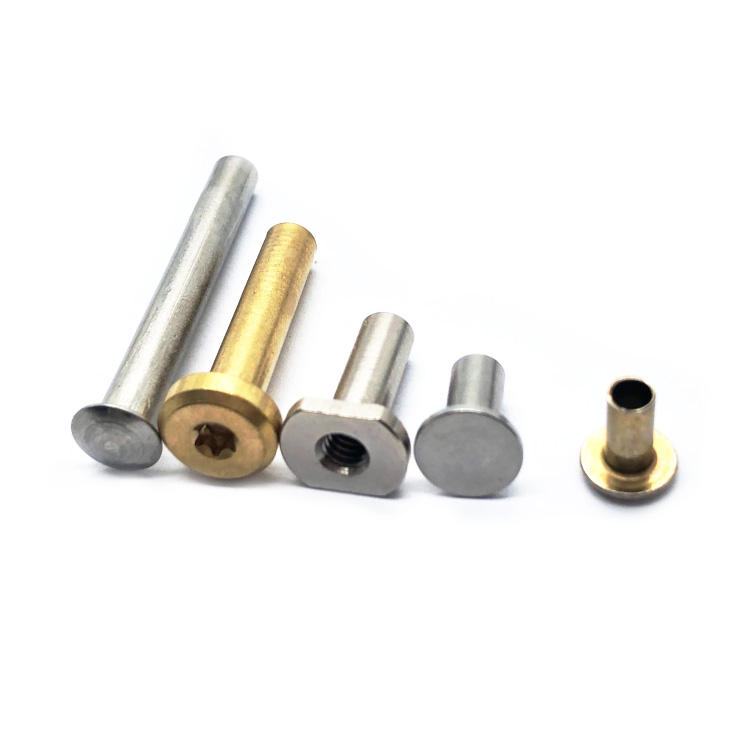 China Manufacturer's Pan Flat Head Semi-hollow Semi-tubular Rivets ...
