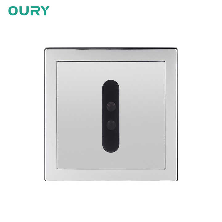 Wall-Mounted Touchless ABS WC Flusher Valve Water-Saving Toilet Flusher ...