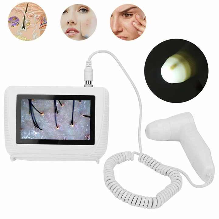 Mini Hair Scanner Equipment Skin and Hair Analyzer Device Scalp Hair ...