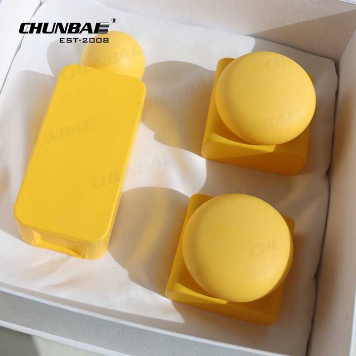 Custom 5oz Yellow Skin Care Packaging Set Spray Pump
