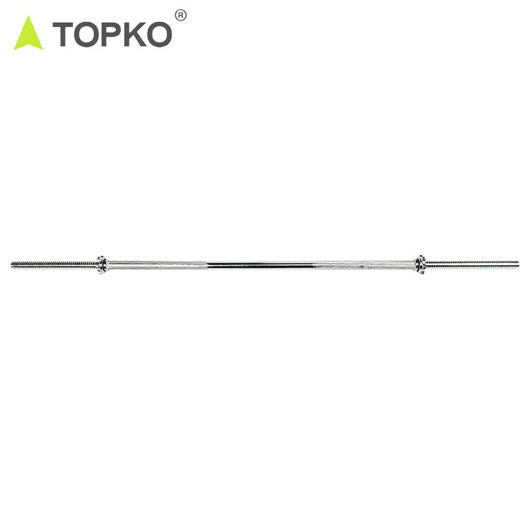 TOPKO 20kg/50kg Adjustable Steel Weightlifting Gym Equipment Barbell ...