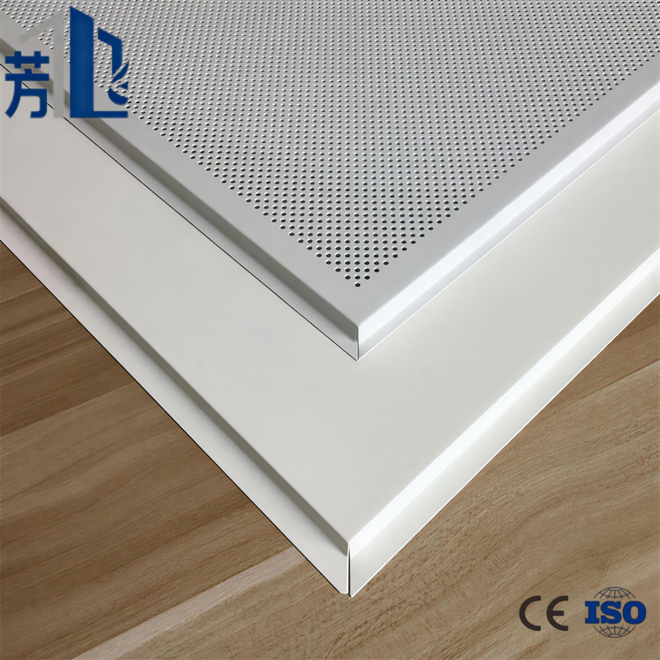 Aluminum Metal Ceiling Tiles Fireproof Waterproof 2x2 ft Lay-in System ...