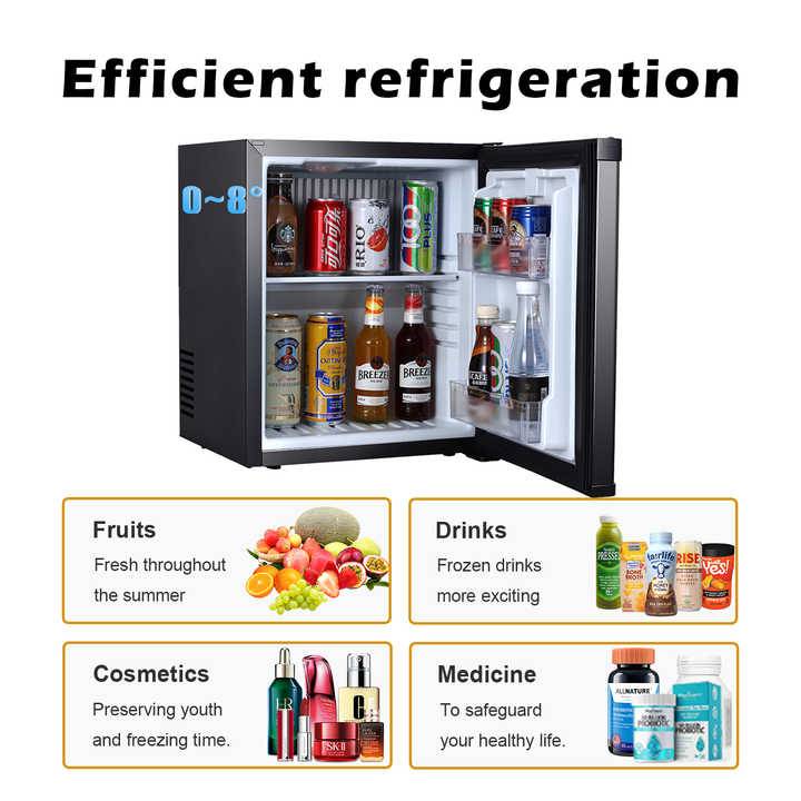 Mini Fridge Single Door Fridge - Perfect for Hotels & Homes