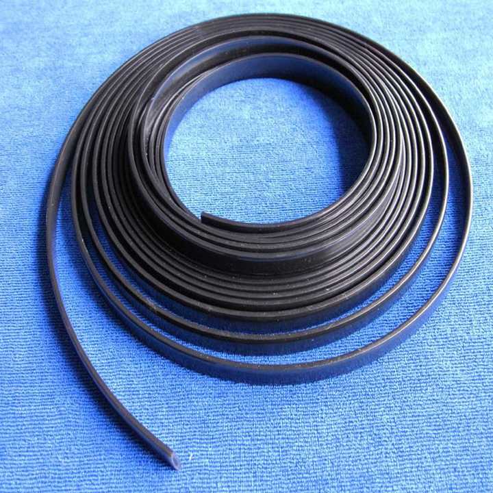 PVC Flat Strip 4mm X 15mm - Soft, Durable, Versatile