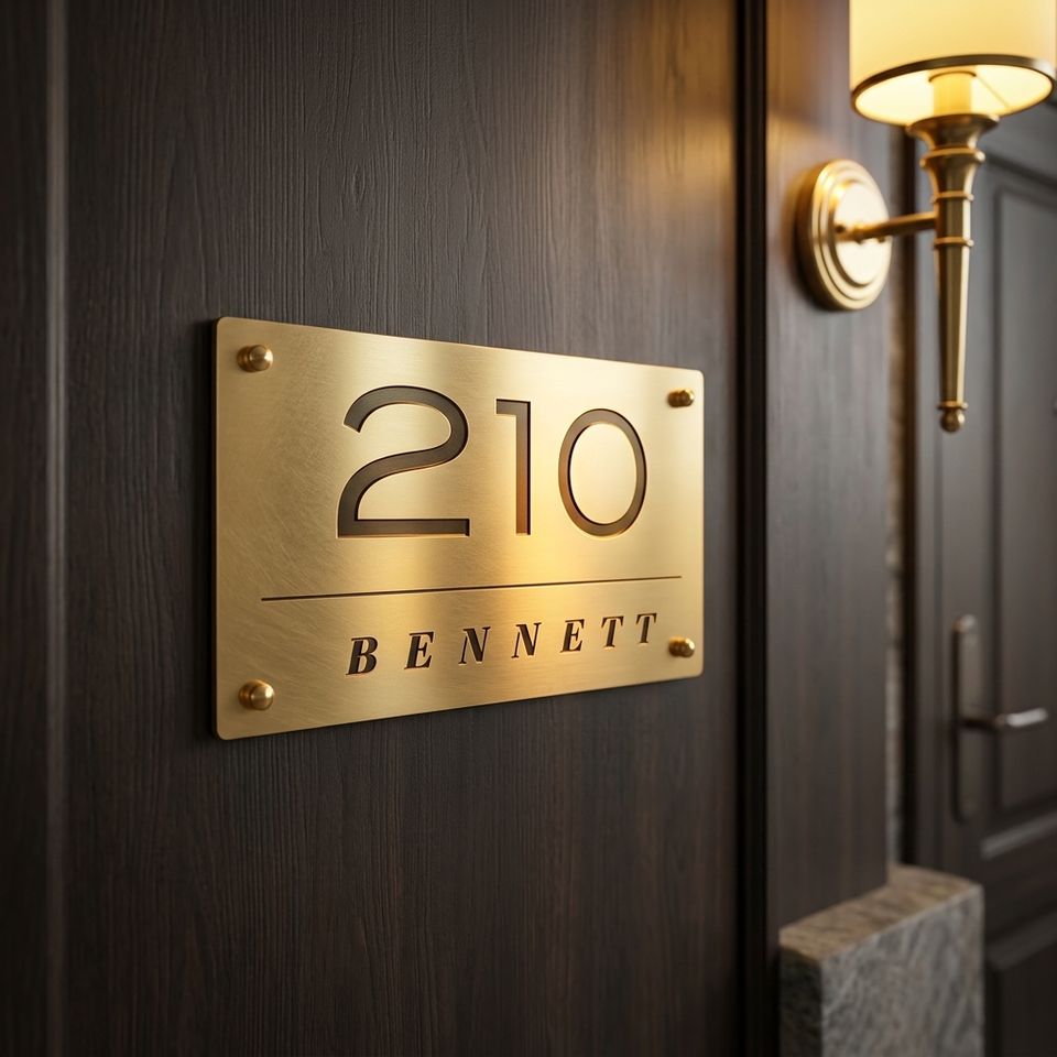 Personalized Relief Metal Wall Cladding Premium Brass Aluminum Alloy ...