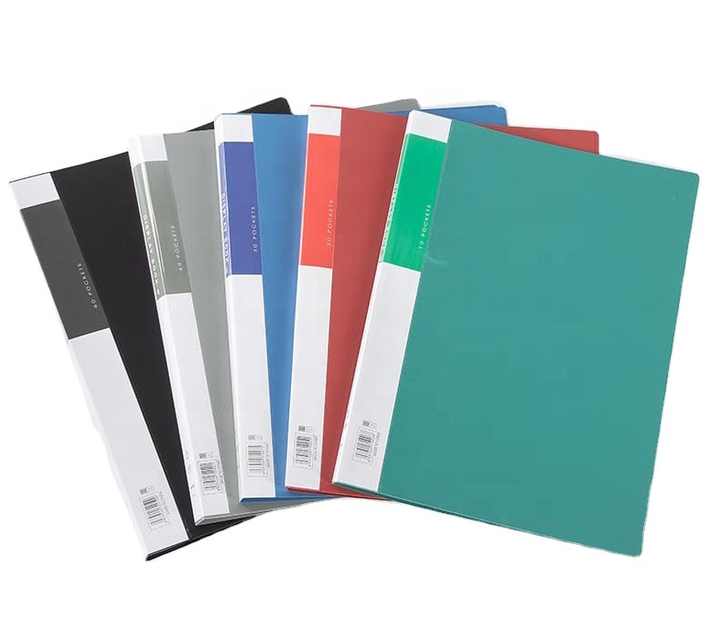 HUIJIN A3 Size PP Plastic Clear Presentation Display Book