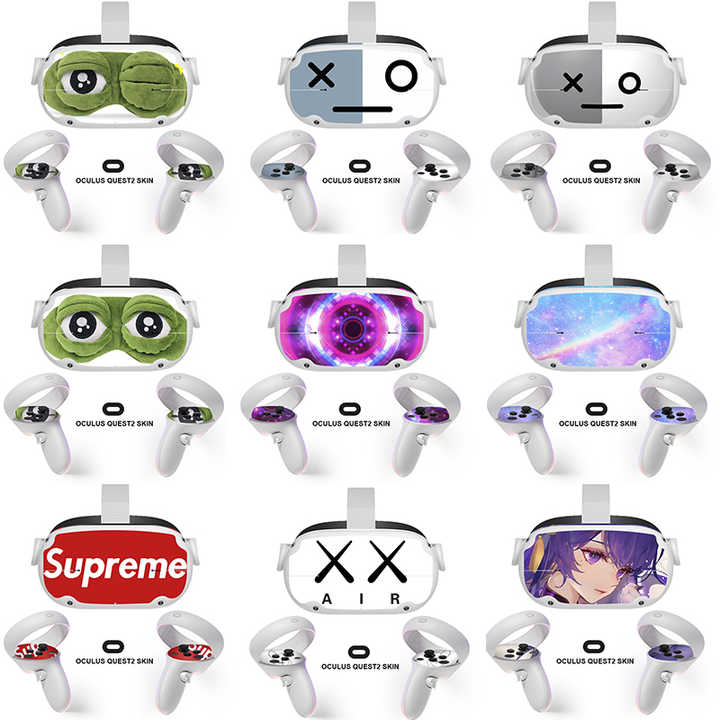 For Oculus Questes 2 Smart VR Glasses Head Wearing Machine PVC ...