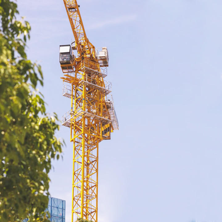 Zoomlion 16T Heavy Duty Tower Crane with Engine & Gear 75m Jib 270M ...