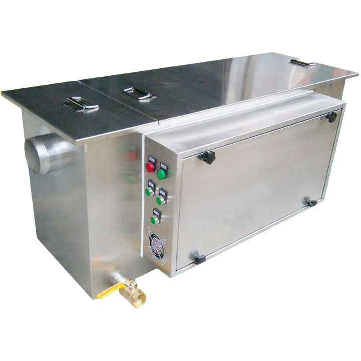 Automatic Grease Trap 3TPH Oil Water Separator Machine