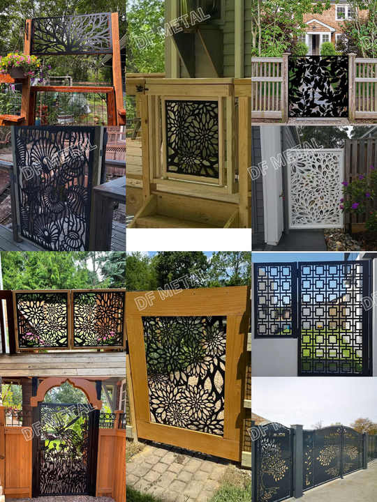 DF New Design Custom Separator Privacy Panels Divider Laser Cut ...