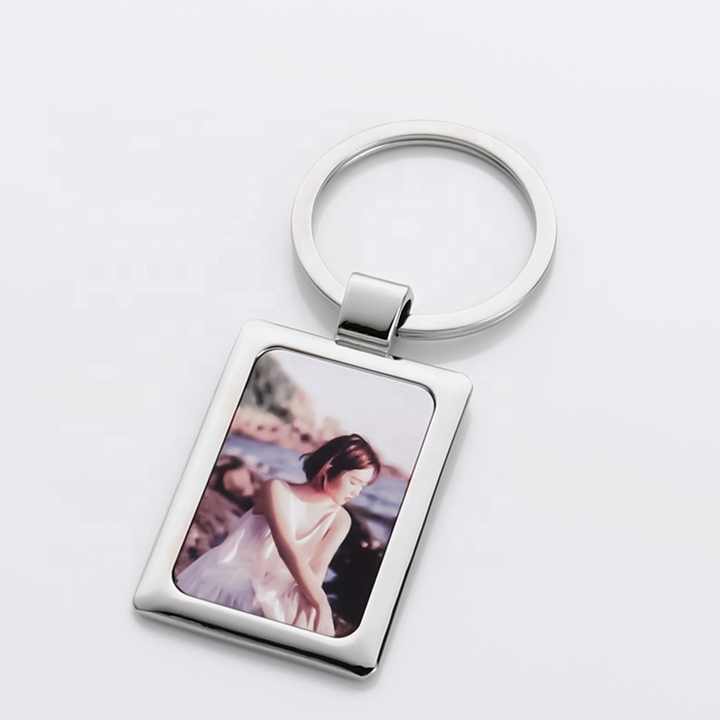Blank Rectangle Sublimation Blank Metal Custom Photo Designers Cute Key ...