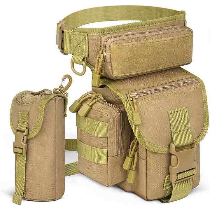 High quality tactical drop leg bag men tactical leg thigh bag ...
