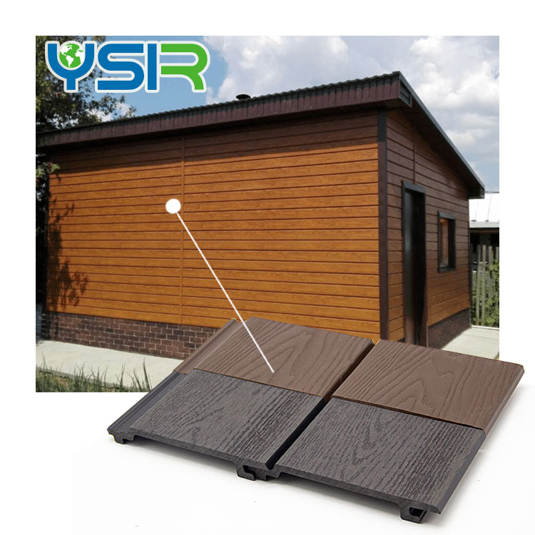 China Customized Wood Plastic Composite Exterior Wall Paneling Factory ...
