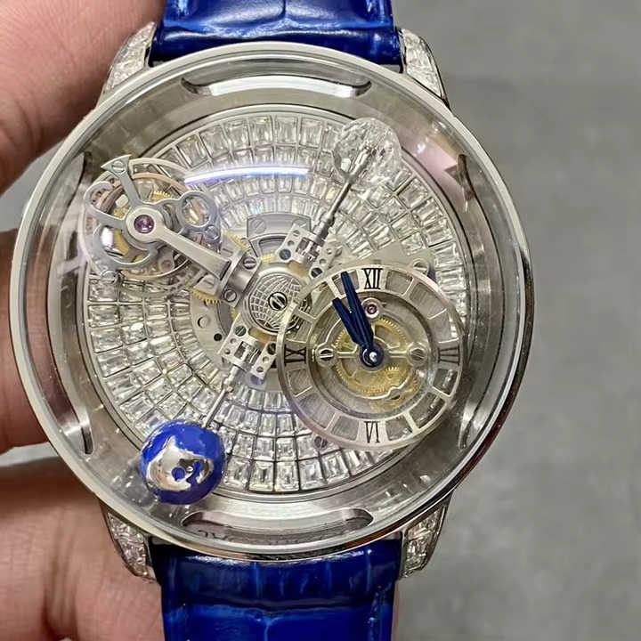 Jacob Tourbillon Mechanical Movement Watch - Antique Charm