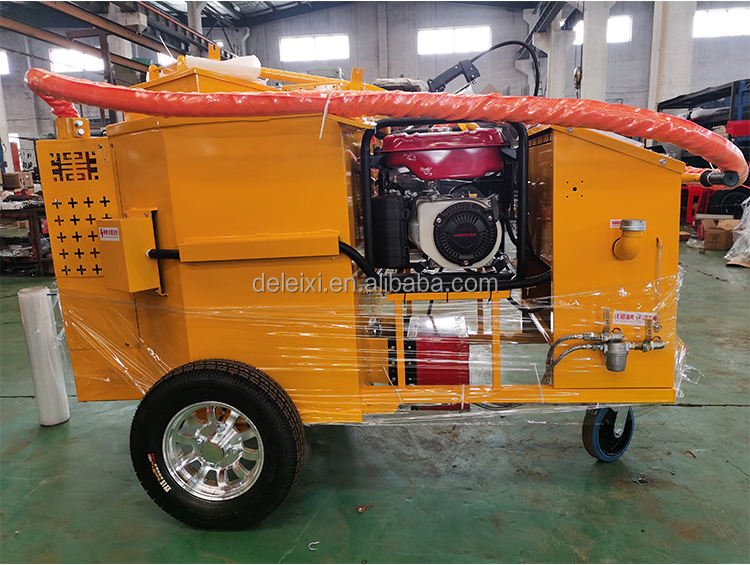 Highway pavement maintenance asphalt pavement crack sealing machine 60L ...