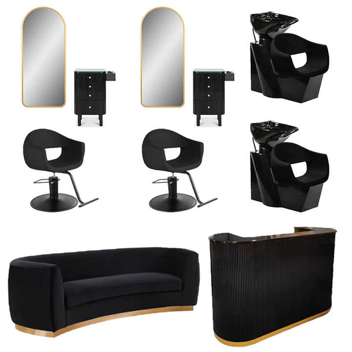 luxury beauty hair salon furniture set salon chair| Alibaba.com
