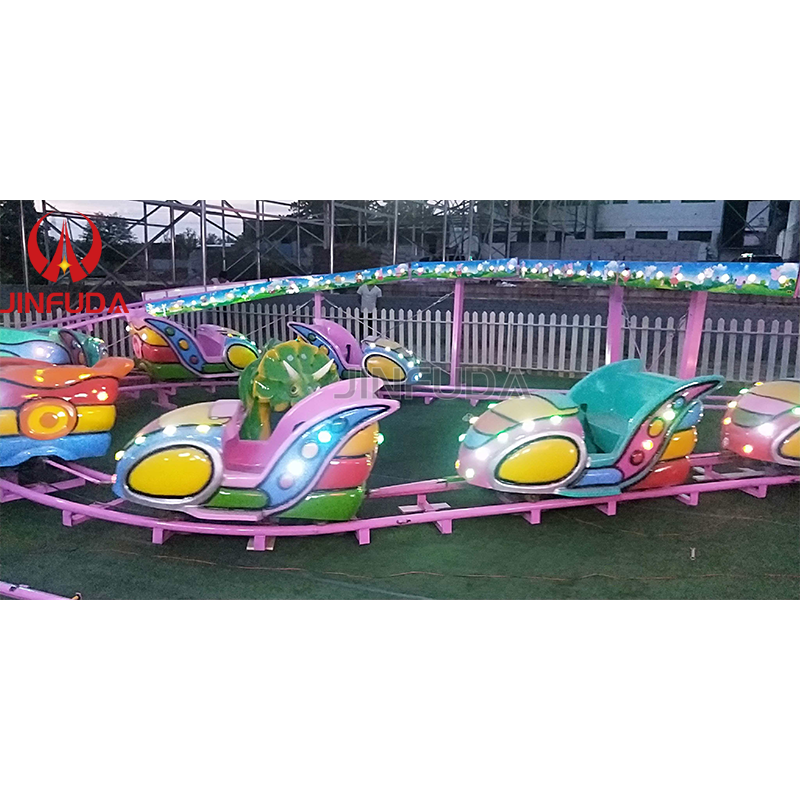 Outdoor Amusement Park Mini Roller Coaster Children Funfair Ride ...