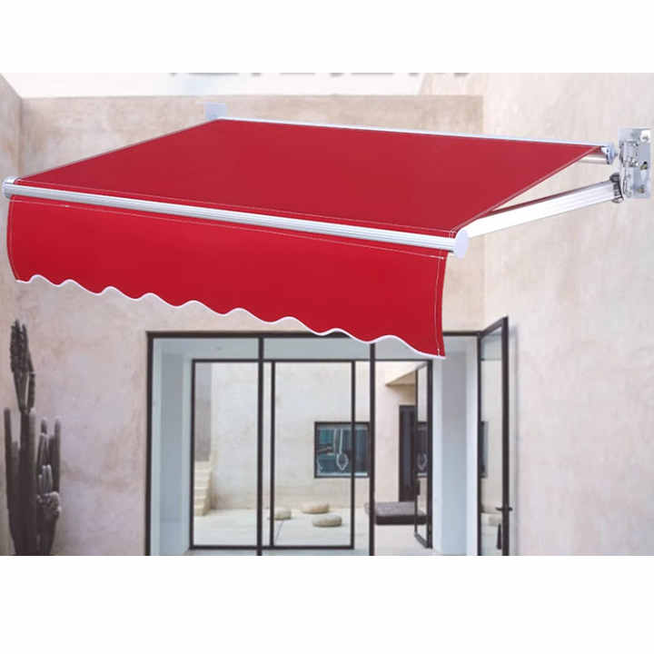 Tuoye Quality Aluminum Retractable Awnings Rain Shelter Folding Arm ...