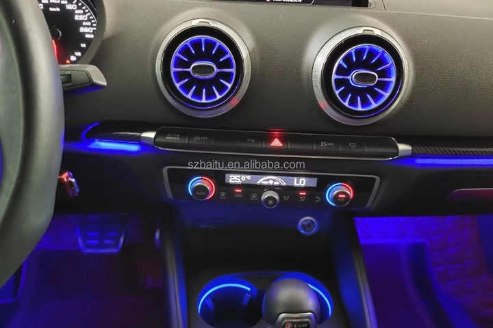 Ambient Light for Audi A3 8V S3 RS3 2013-2020 Dashboard Air Vent ...
