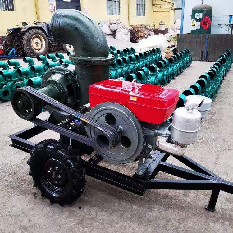 15 hp diesel Engine Mixed - Flow Pump, for Industrial/municipal Sewage ...