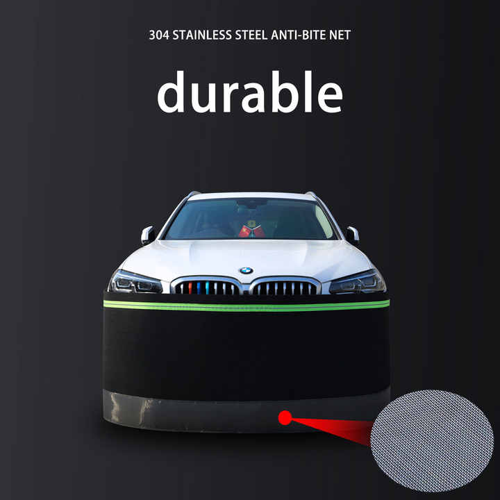 High Quality Anti-Mouse Surround Car Park Cover with EVA Cleaning Brush ...