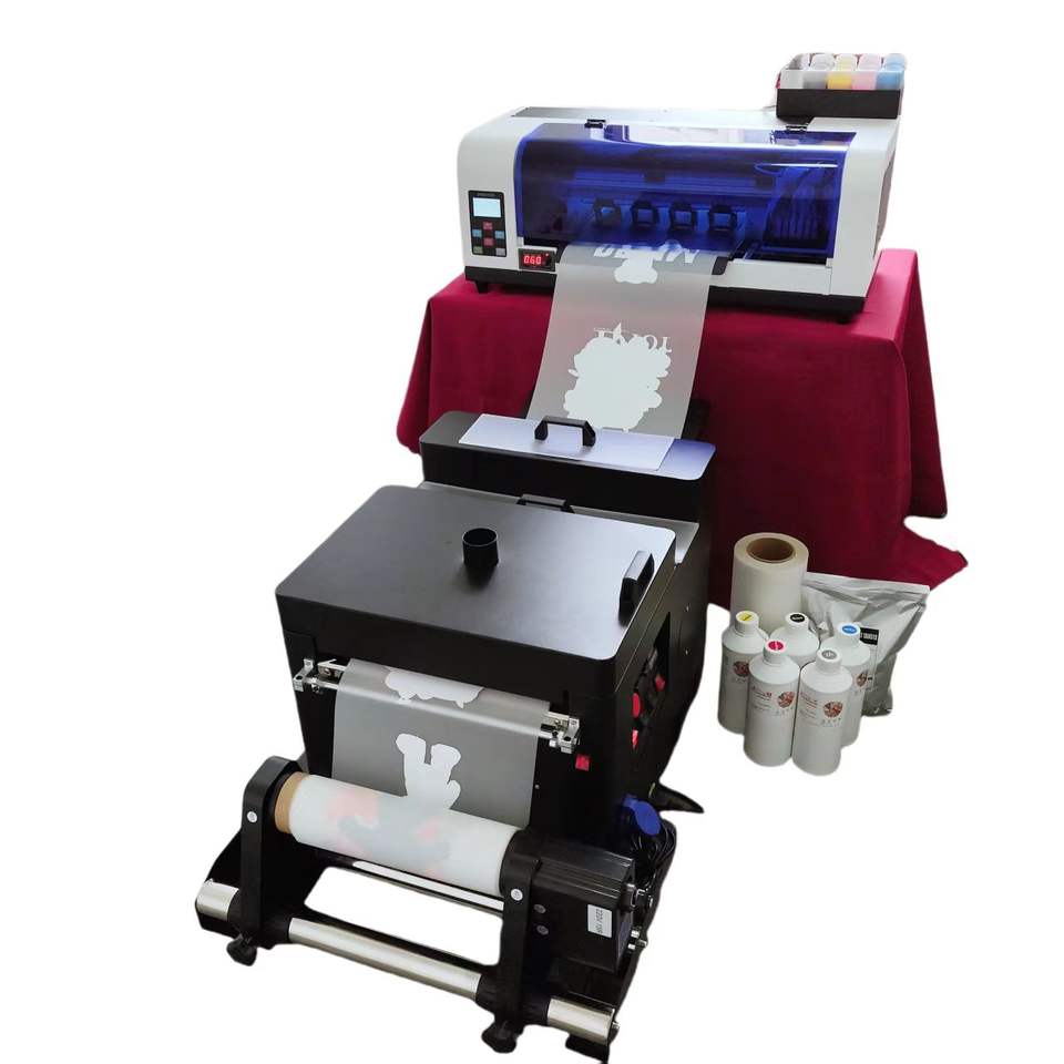 A3+ XP600 Automatic Industrial-grade DTF Inkjet Printer with Powder ...