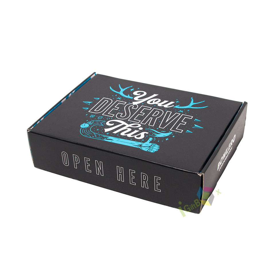 Luxury Custom Printed Logo Recycled Corrugated Cardboard Rigid Boxes ...