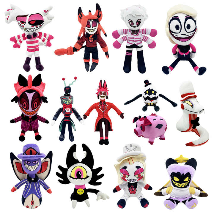 New Hazbin Hotel Alastor Plush Toys - Hellish Fun
