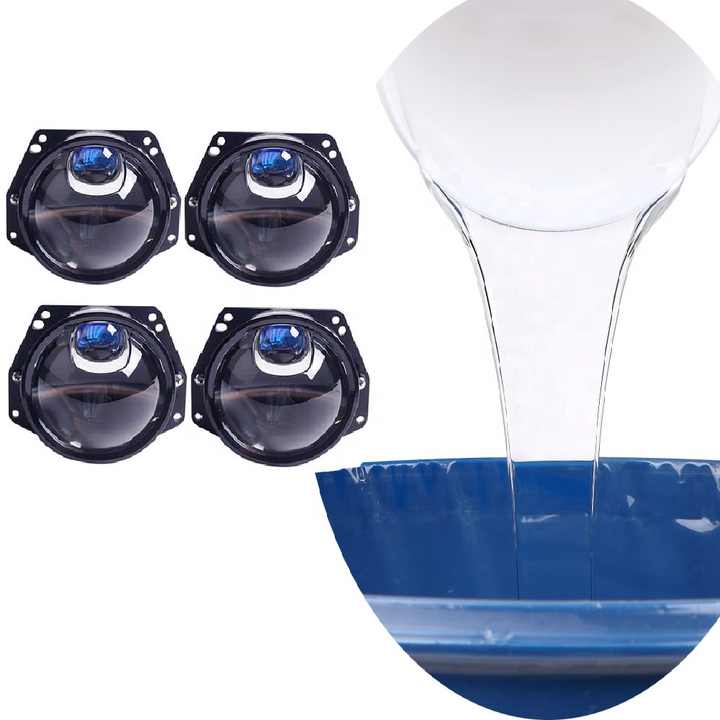 High Transparent Liquid Silicone Rubber for LED Lights & Optical Lens ...